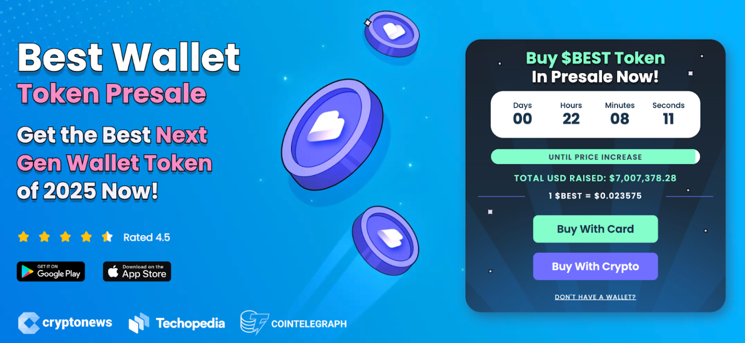 Best Wallet Secures $7 Million in Token Presale to Redefine the Crypto ...