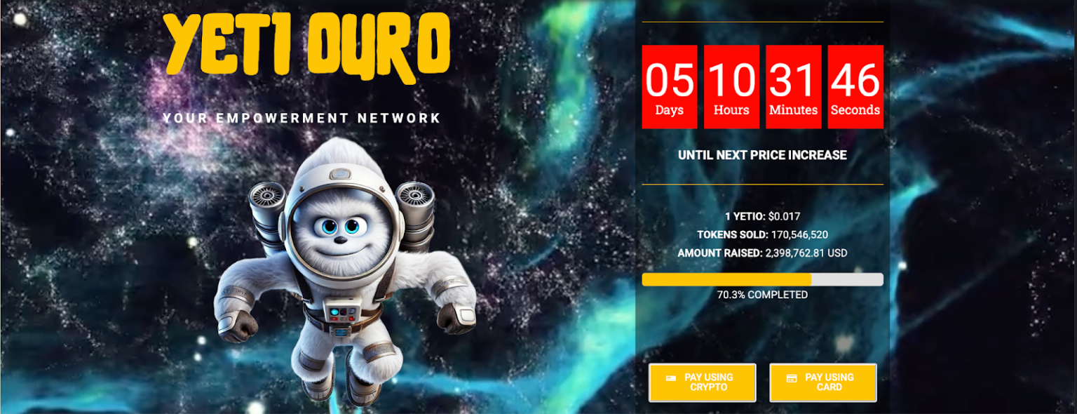 XRP Price Prediction & Yeti Ouro (YETIO) Presale Surge – Best Crypto Investments for 2025