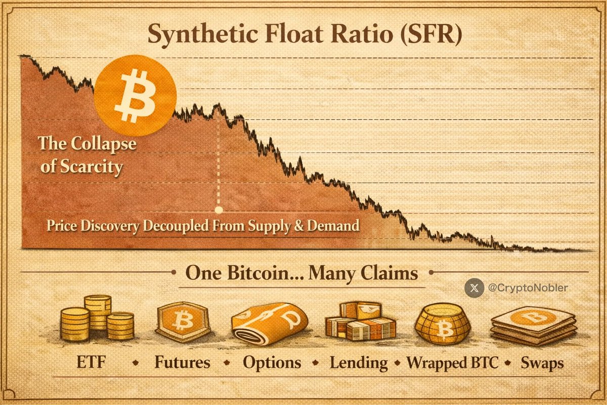 Why Is Bitcoin Crashing Today? Analysts Say Synthetic BTC Supply Is the ...
