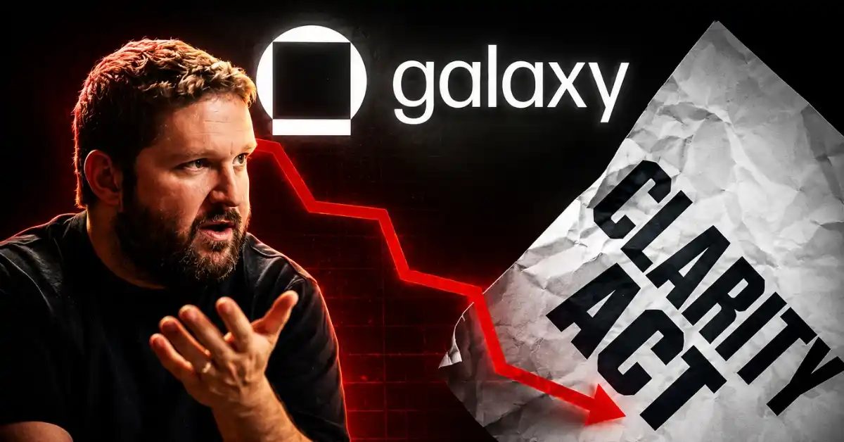 Galaxy Research Drops CLARITY Act Approval Odds From 75% to 60%